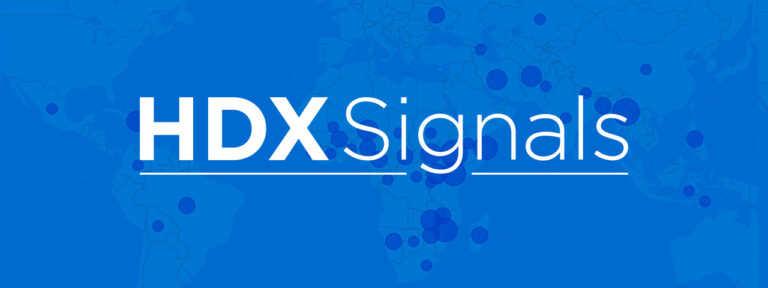 Introducing HDX Signals – The Centre for Humanitarian Data